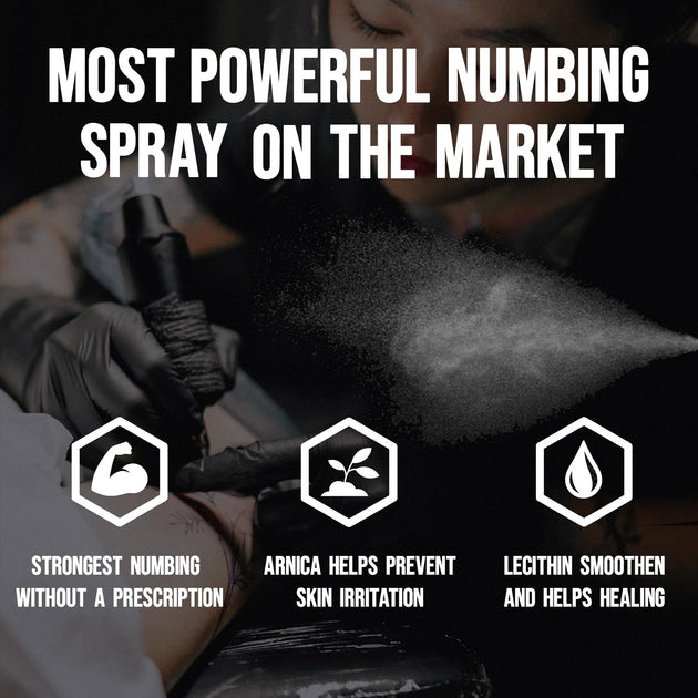 TATTOO NUMB SPRAY – BlackCobraSupply.com